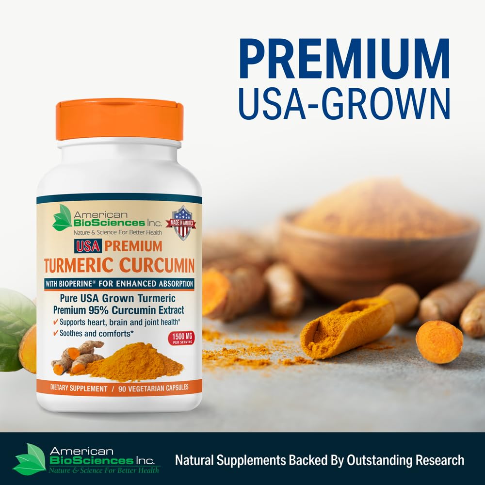 Organic turmeric with black pepper extract