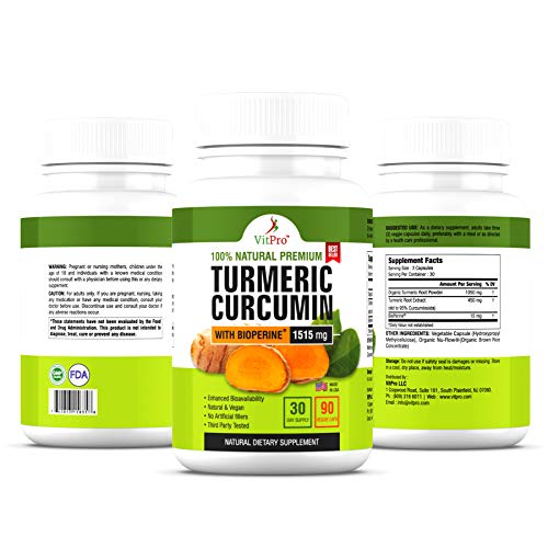 organic turmeric with black pepper