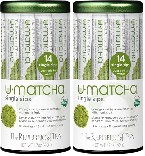 organic U•Matcha tea packets