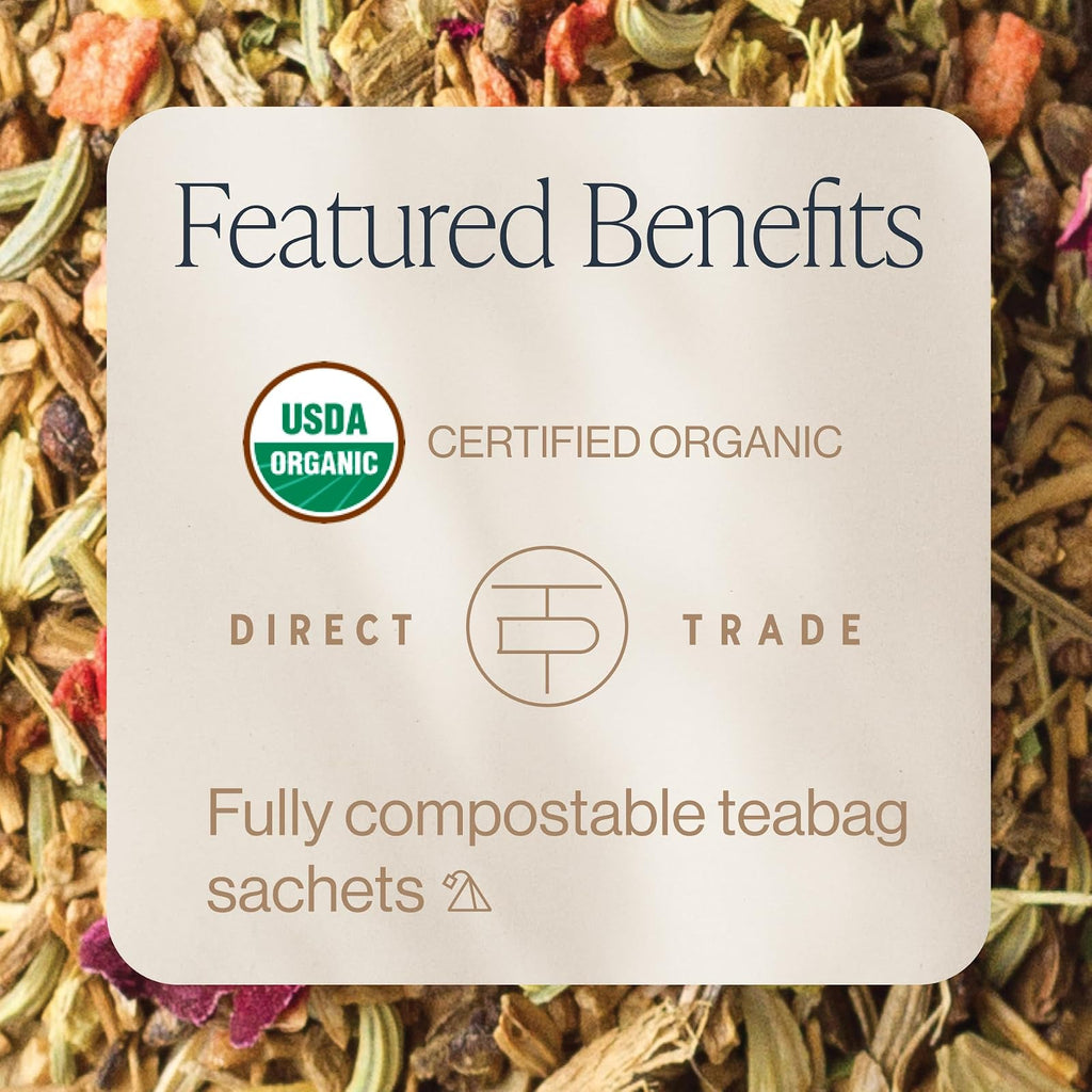 organic Valerian Dream tea sachets