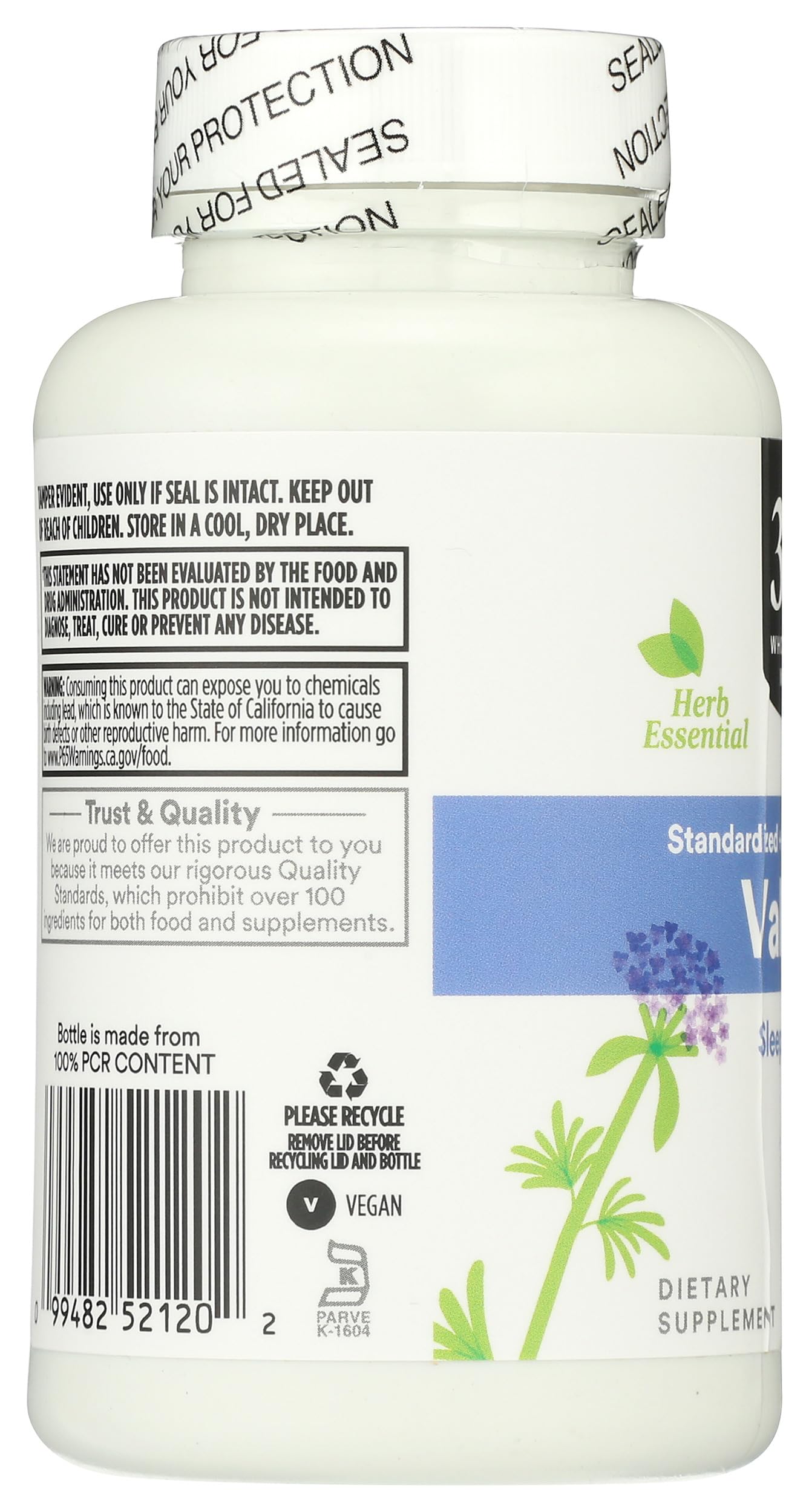 organic valerian root for stress reduction