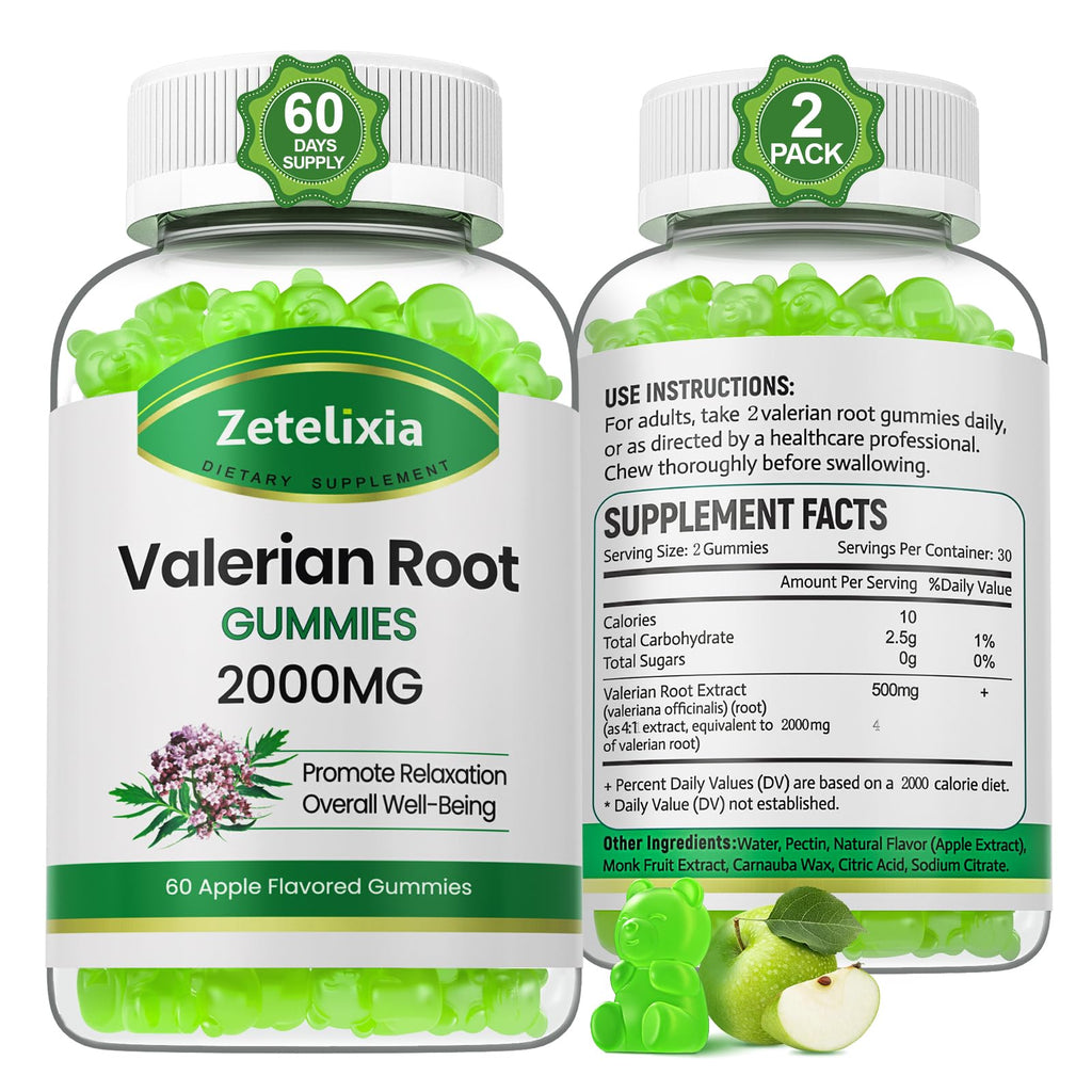 organic valerian root gummies for sleep