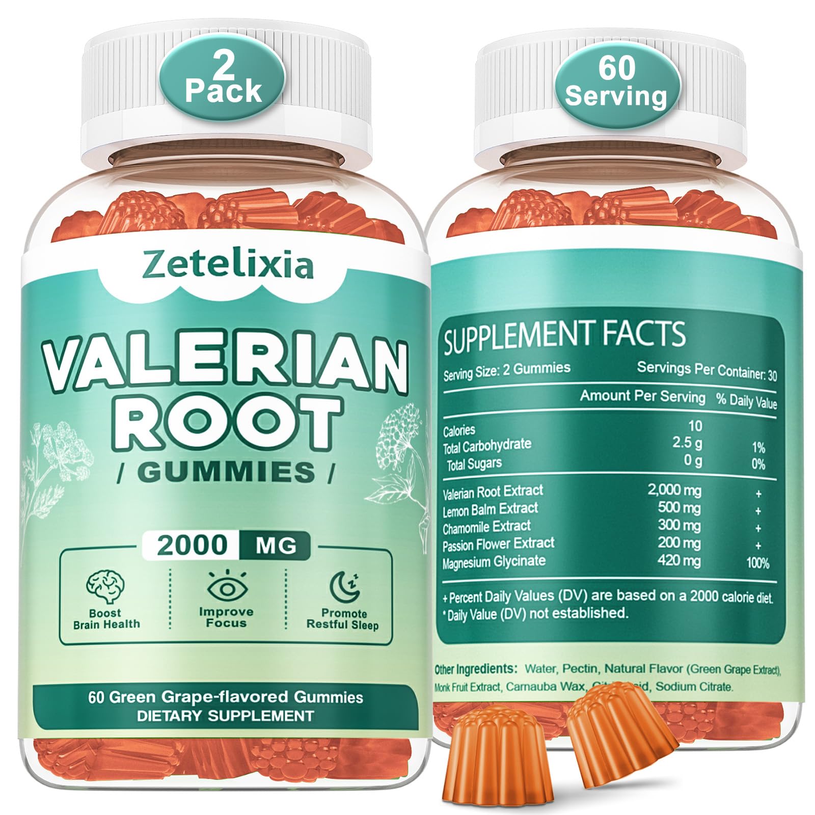 organic valerian root gummies for sleep
