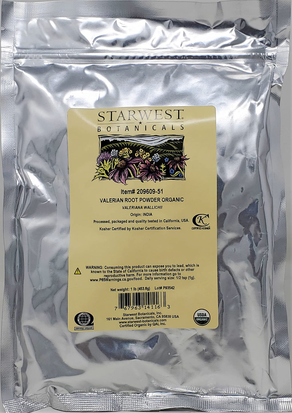 organic valerian root powder for sleep
