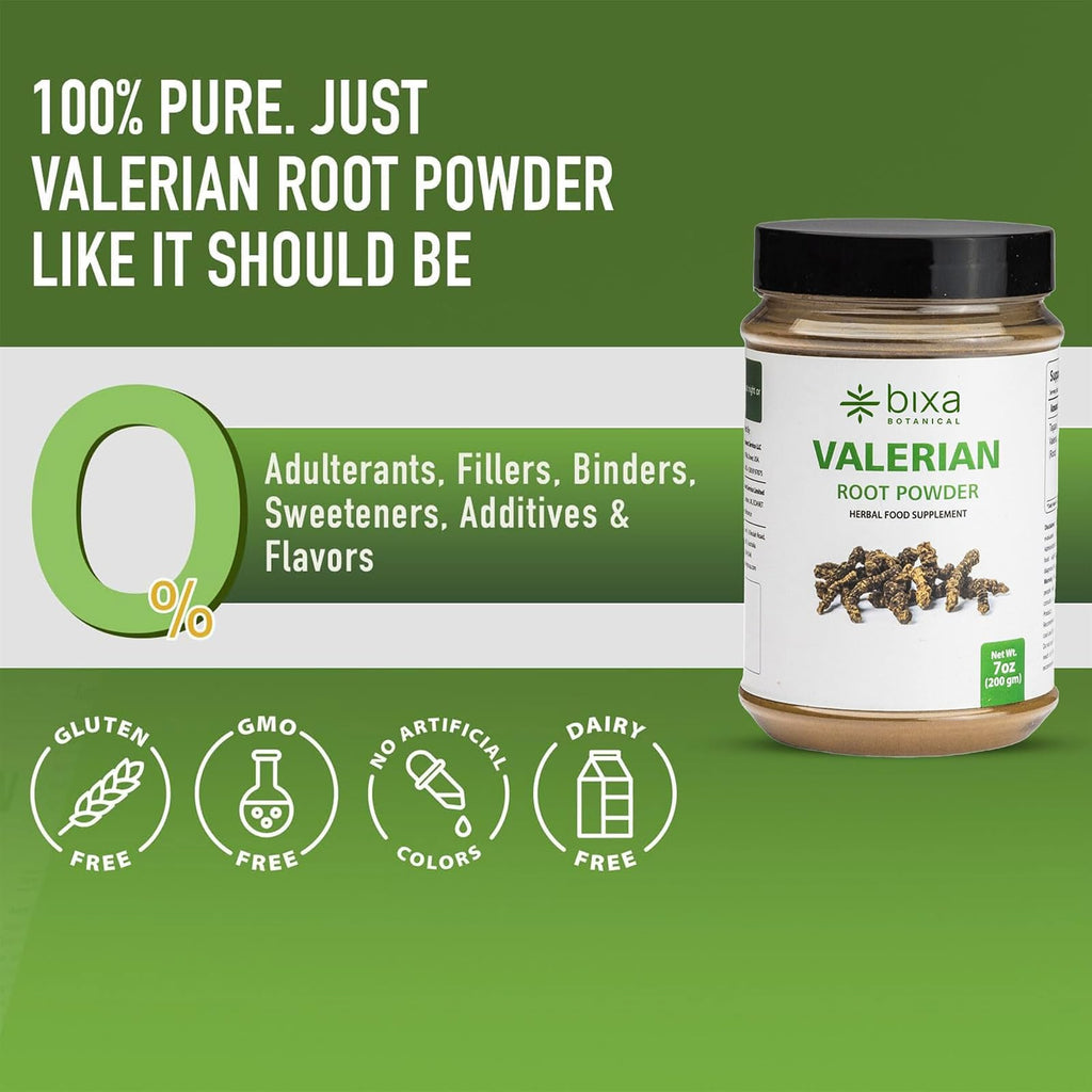 organic valerian root powder for stress relief