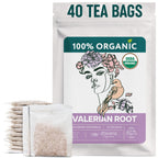 organic valerian root tea bags