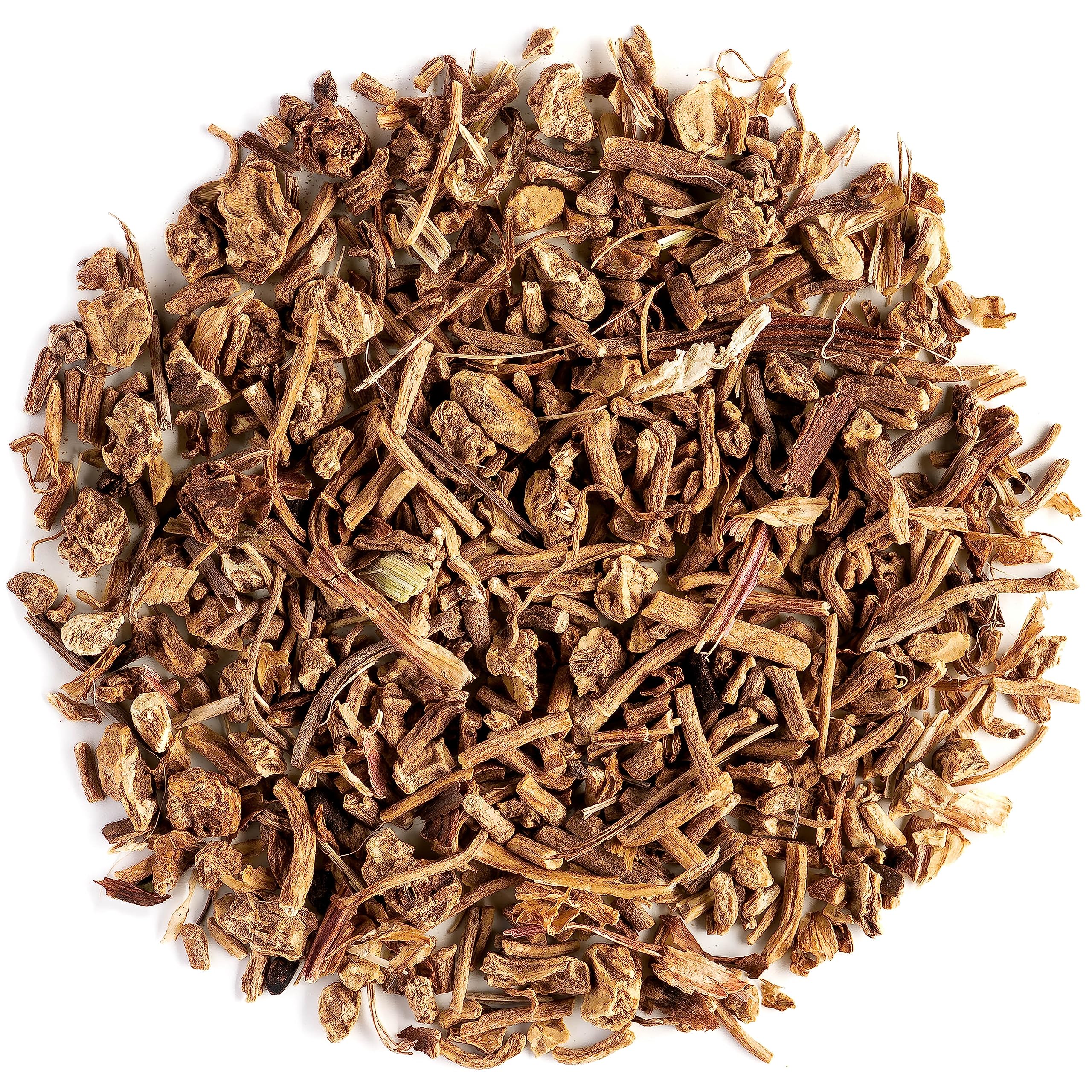 organic valerian root tea infusion
