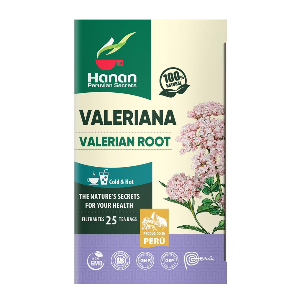 organic valerian tea for better sleep
