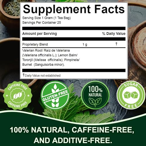 organic valerian tea for wellness