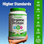 organic vanilla bean protein powder