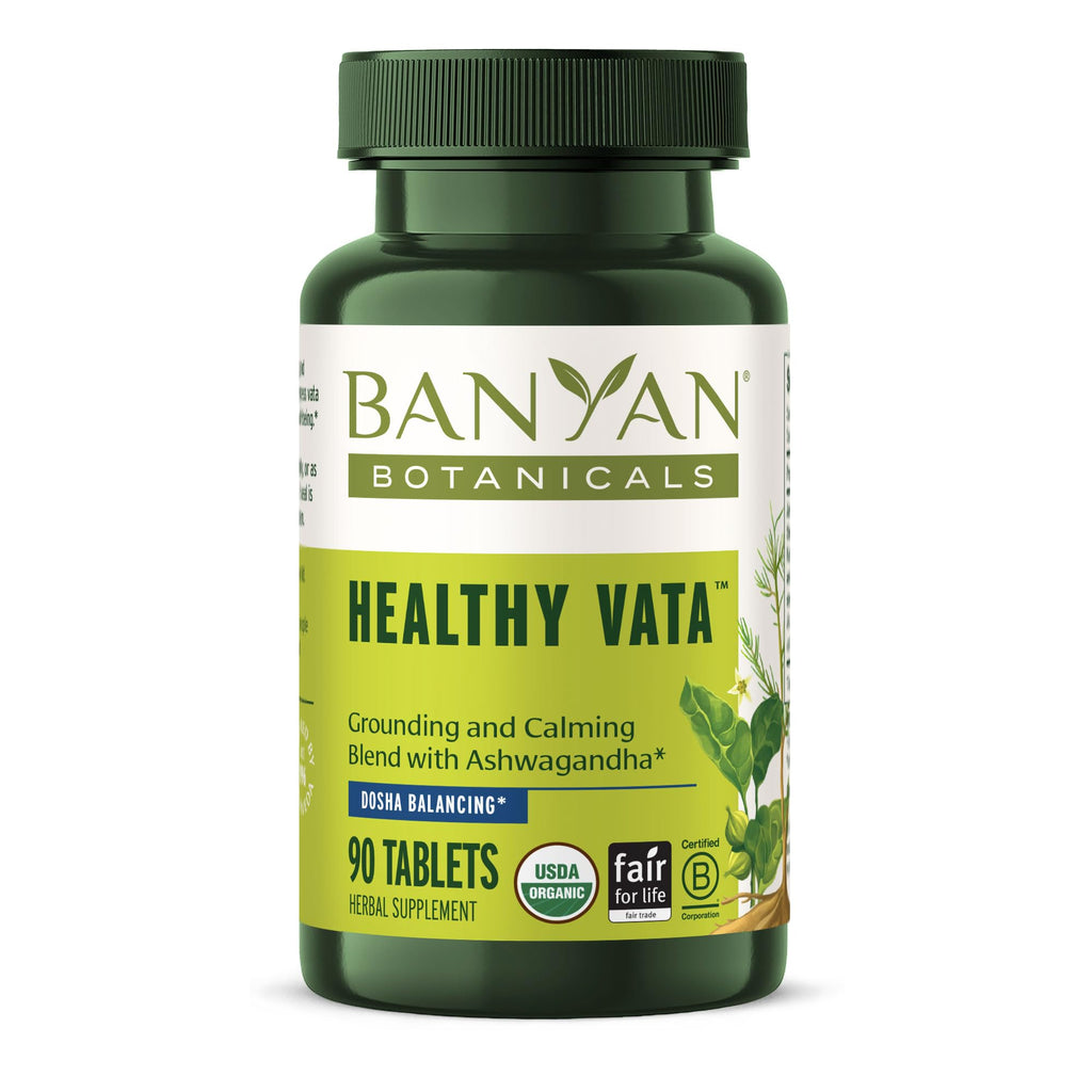 Organic Vata supplement for grounding stability