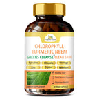 Organic Veda chlorophyll capsules for detox
