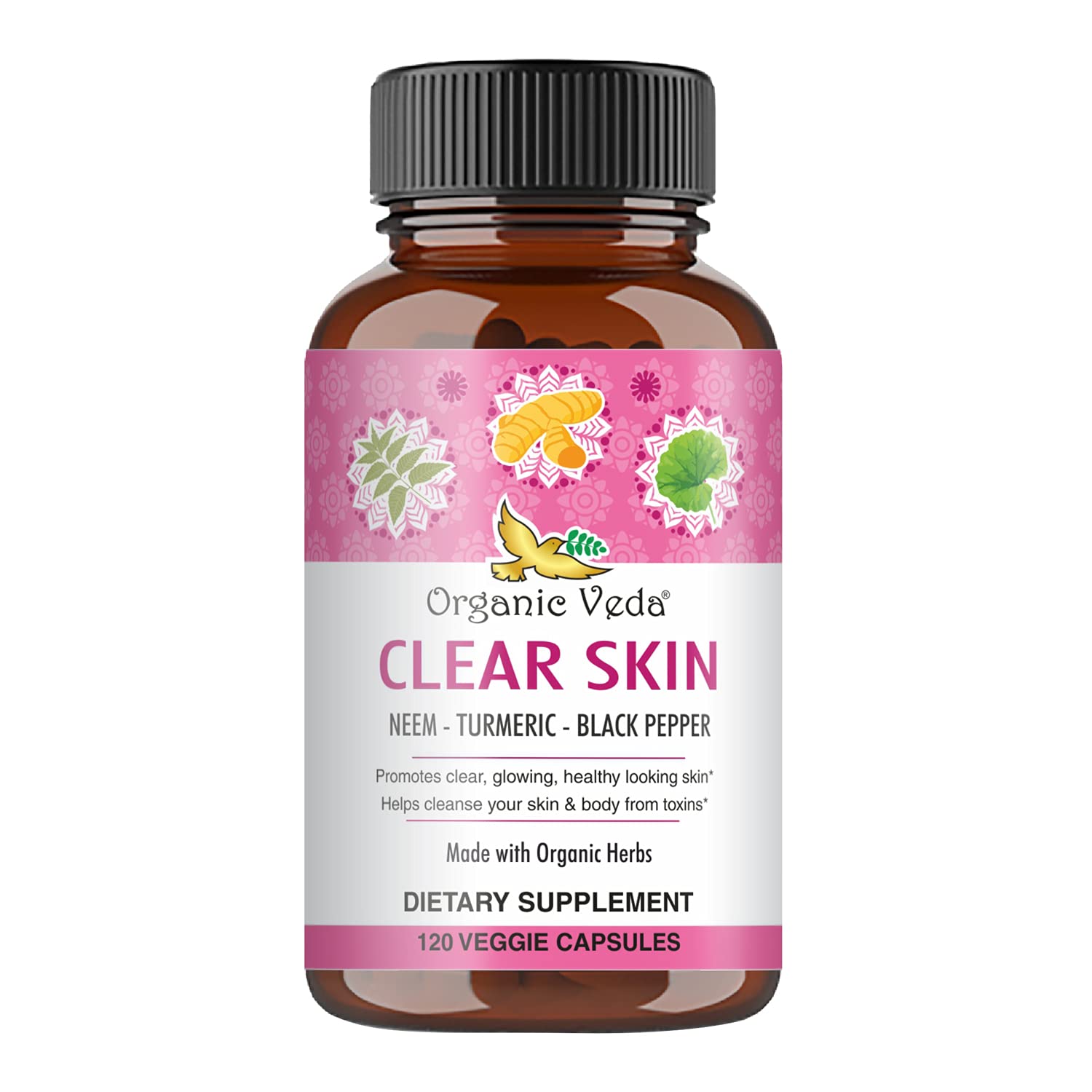 organic veda clear skin capsules
