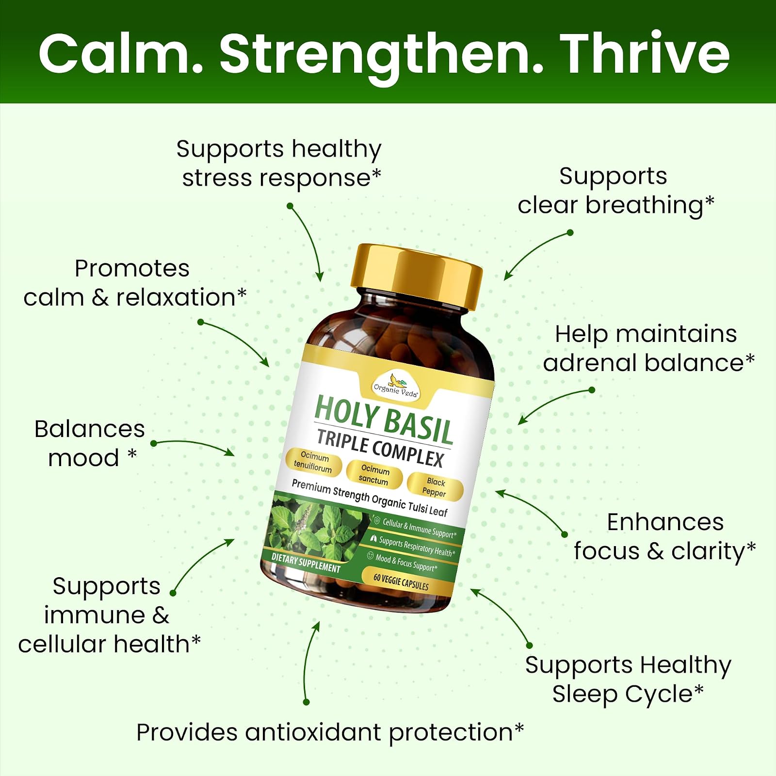 Organic Veda herbal health capsules
