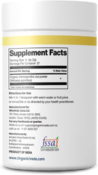 Organic Veda herbal supplement for energy