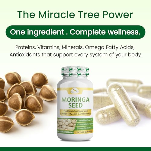 Organic Veda Moringa seeds capsules