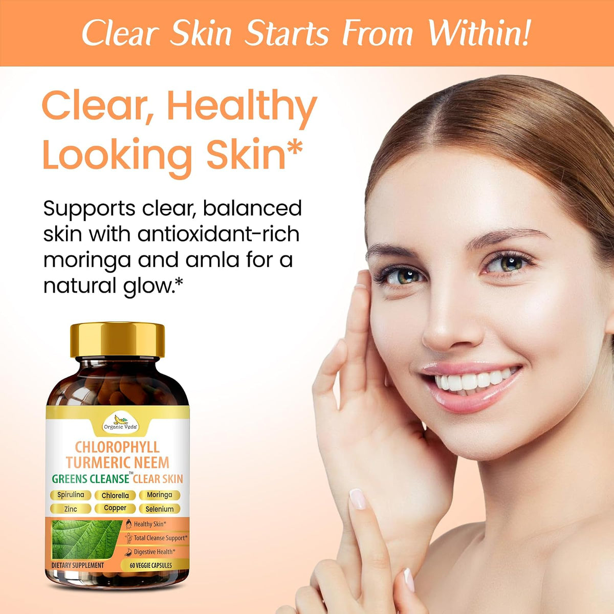 Organic Veda multivitamins for daily health