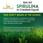 Organic Veda spirulina for overall wellness