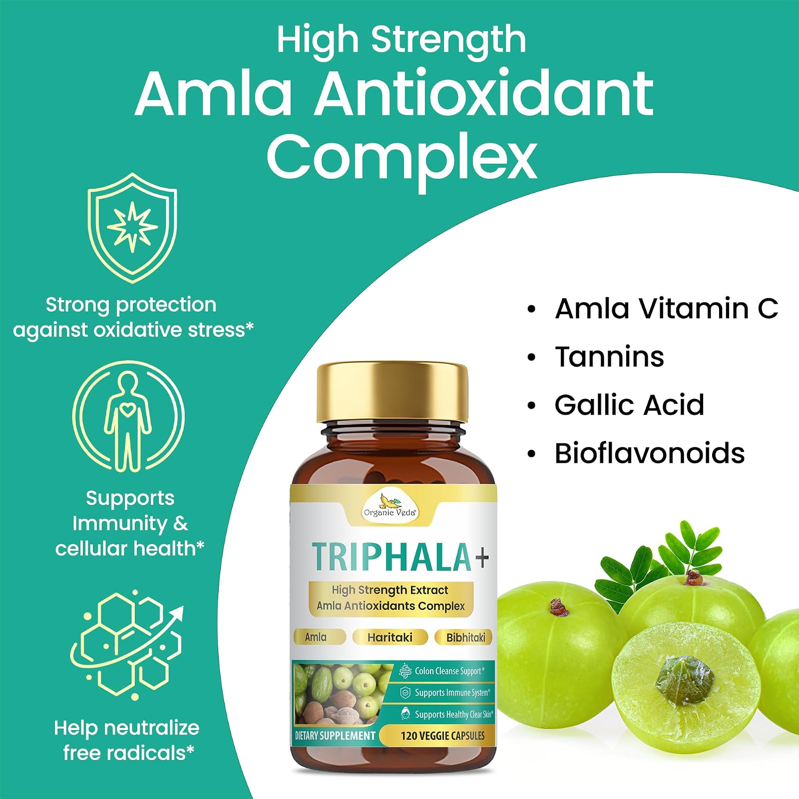 Organic Veda Triphala energy booster