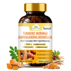 Organic Veda turmeric capsules for wellness
