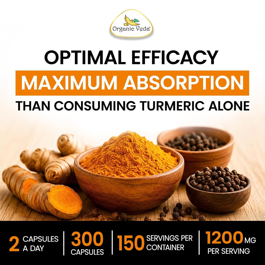 Organic Veda turmeric for joint support