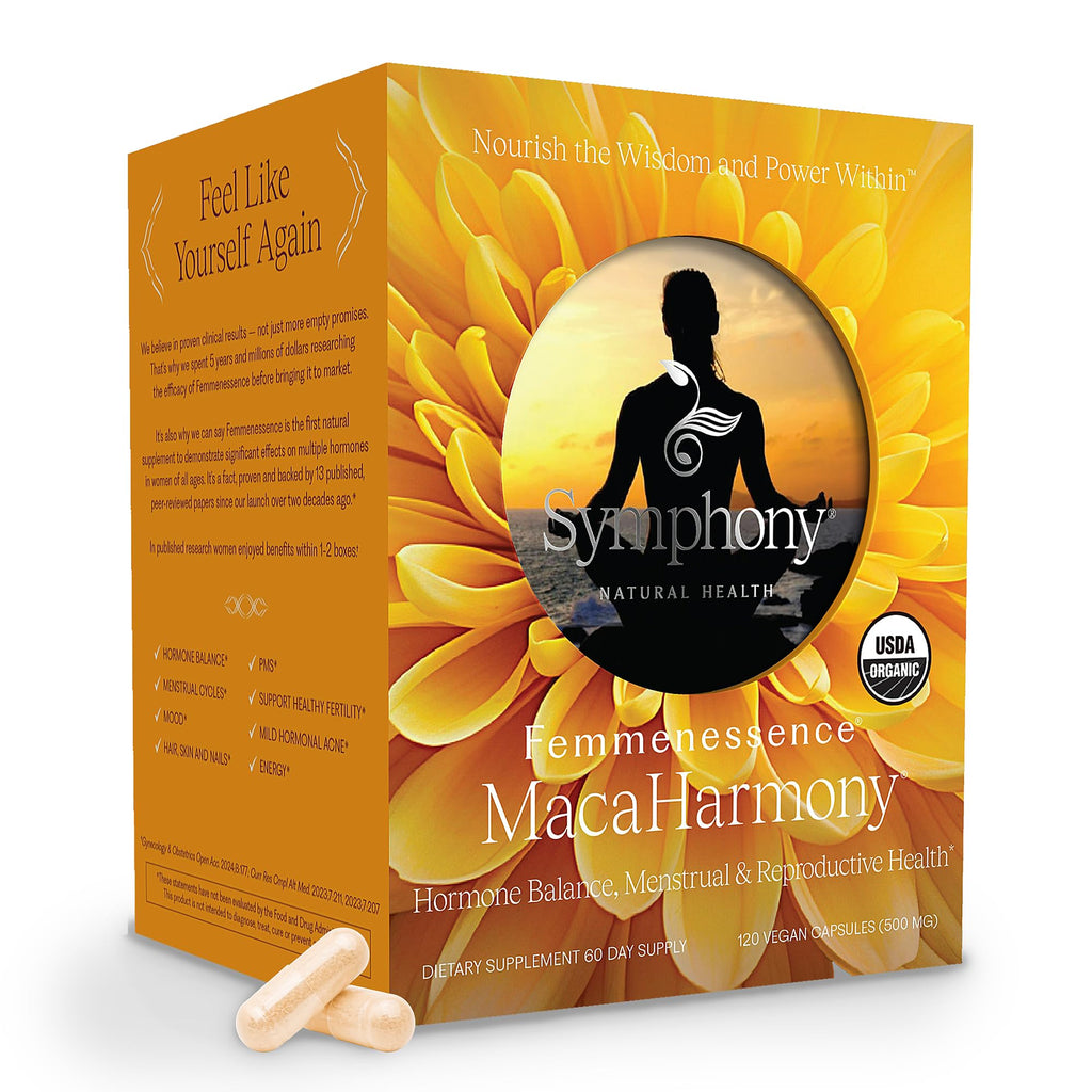 organic vegan capsules for PMS relief
