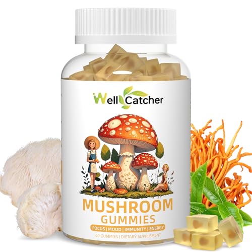 organic vegan mushroom supplement for focus