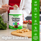 organic vegan protein for muscle recovery