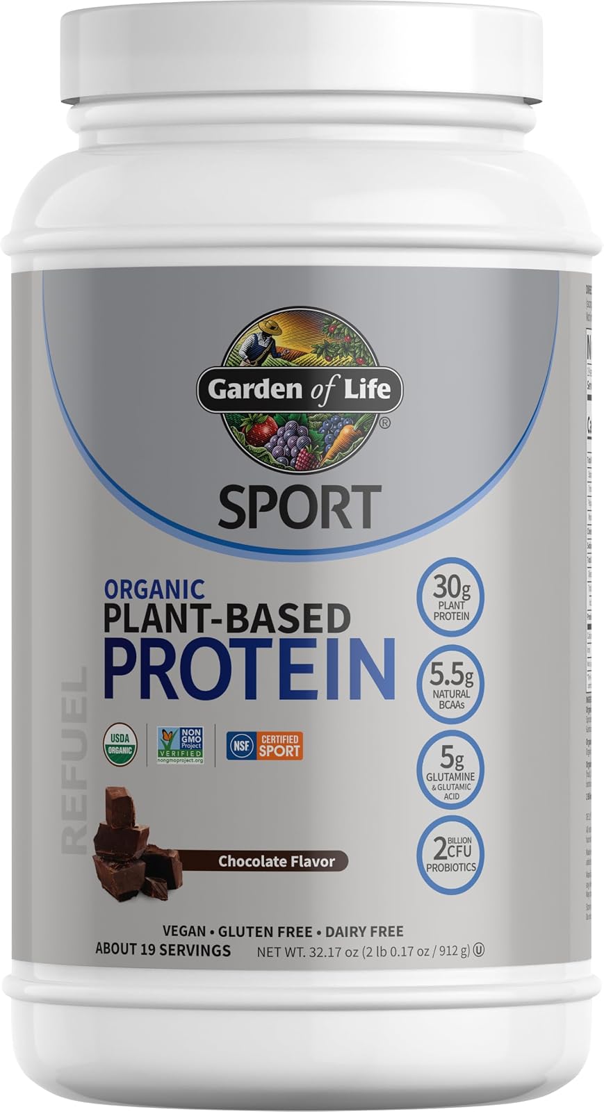 organic vegan protein powder chocolate