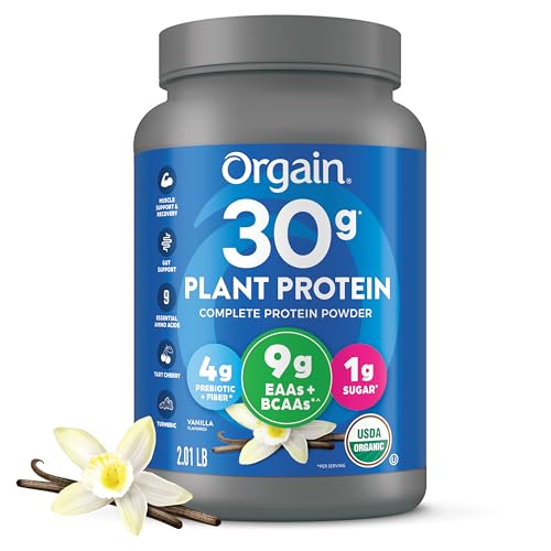 organic vegan protein powder vanilla