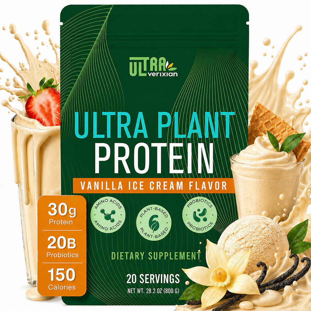 Organic vegan protein powder vanilla