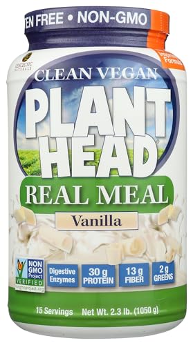 organic vegan protein with dietary fibers