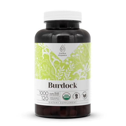 organic vegetarian burdock capsules