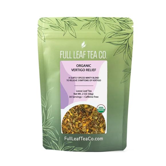 organic vertigo herbal tea blend