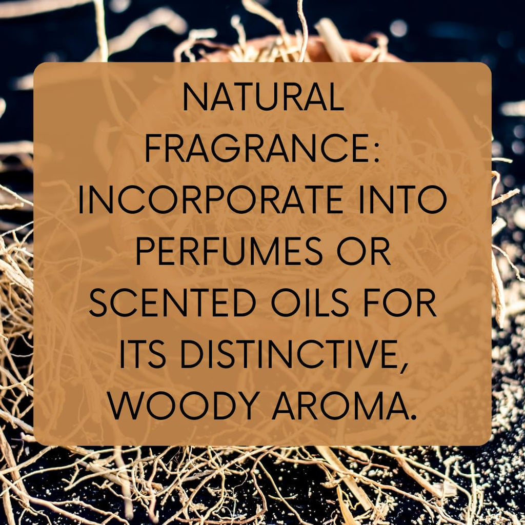 organic vetiver powder for beauty