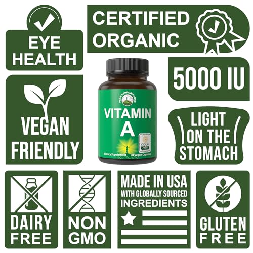 Organic Vitamin A for immune support