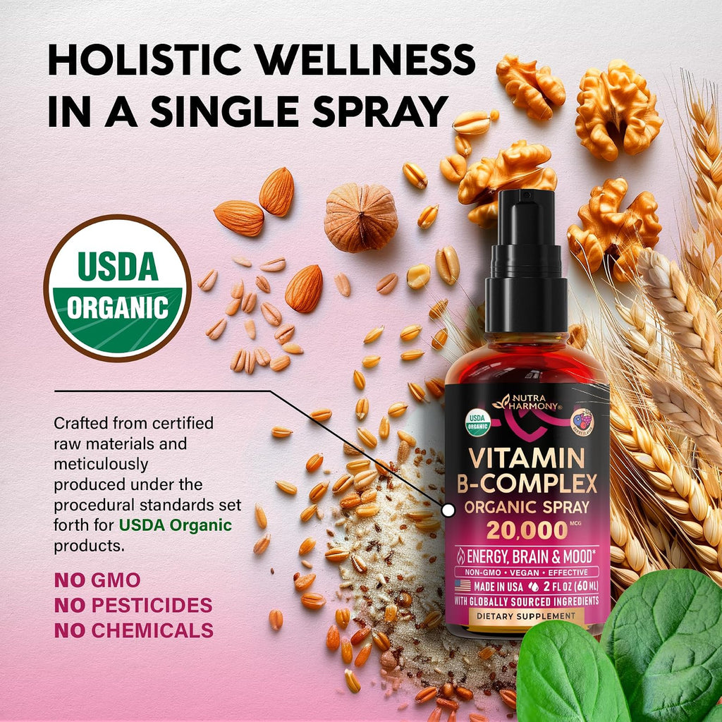 organic vitamin b complex for energy