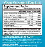 organic vitamin b complex for energy