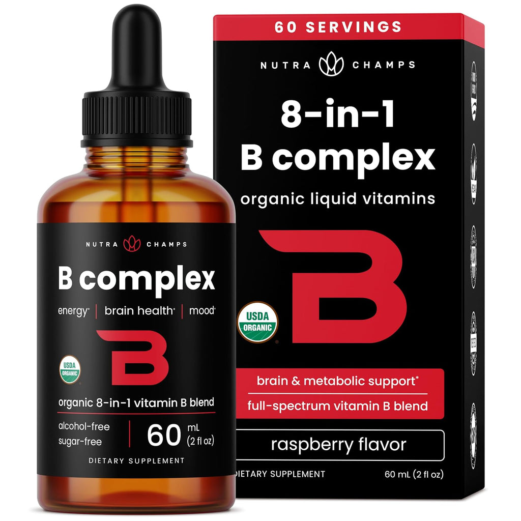 organic vitamin b complex liquid drops