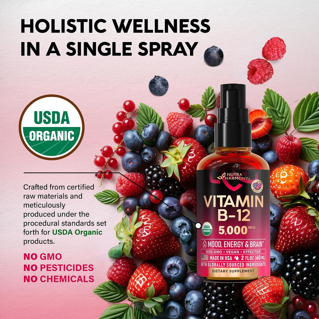 organic vitamin B12 for better absorption