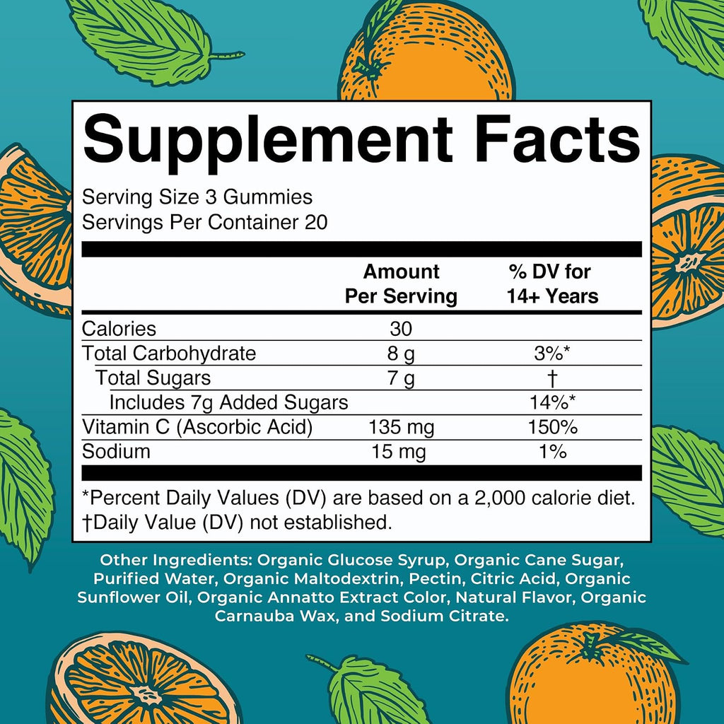 organic vitamin c gummies for kids