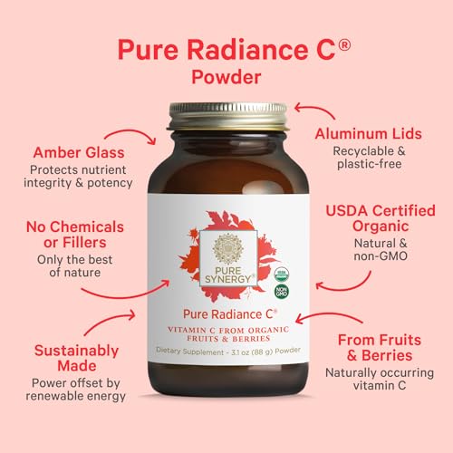 Organic vitamin C powder for daily use