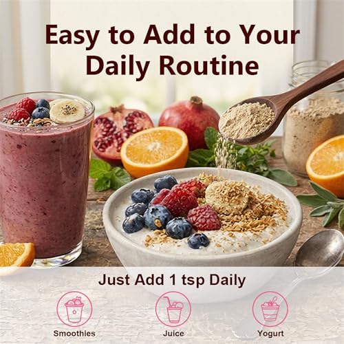 Organic vitamin C supplement powder