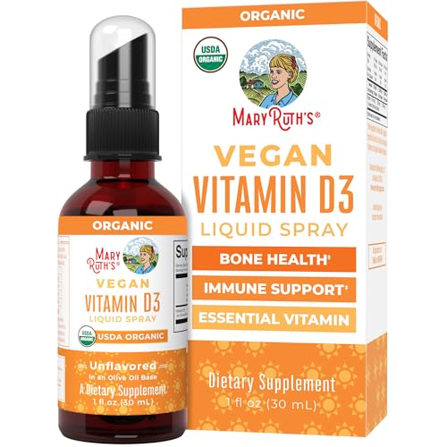 organic vitamin D drops spray