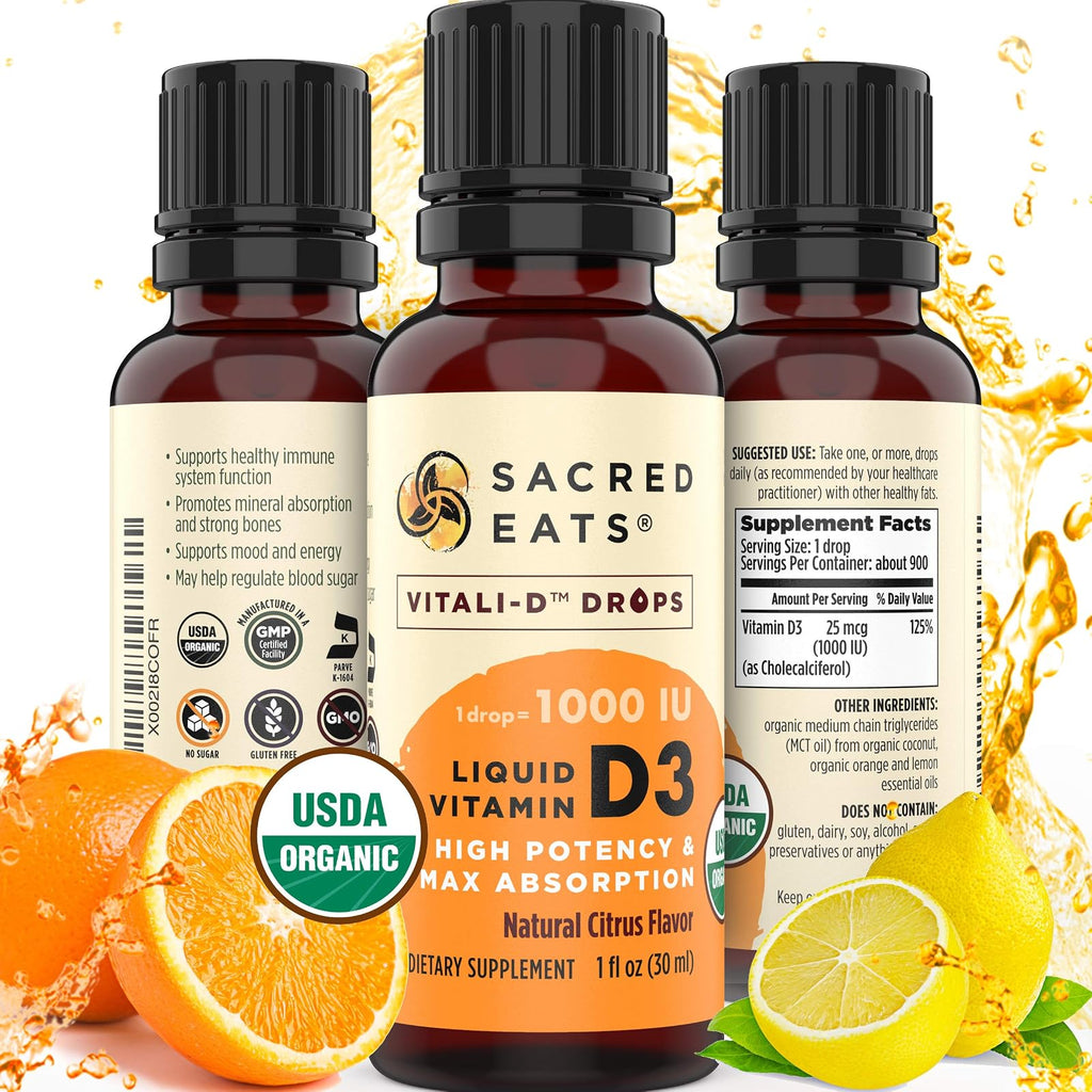 organic vitamin D3 drops for immunity