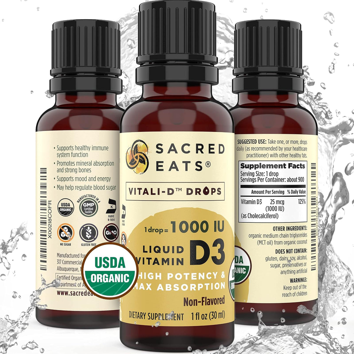 organic vitamin D3 drops for immunity