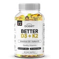 organic vitamin D3 K2 capsules