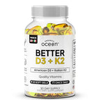 organic vitamin D3 K2 capsules
