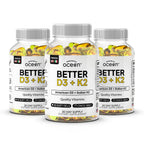 organic vitamin D3 K2 capsules
