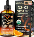 organic vitamin D3 K2 drops